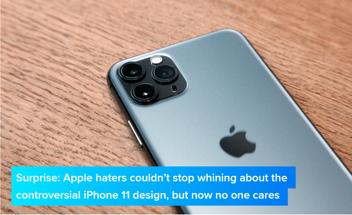 Surprise: Apple haters couldn’t stop whining about the controversial ...