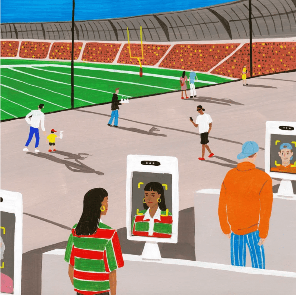 Biometrics will get sports fans back in stadiums – Productivity Hub